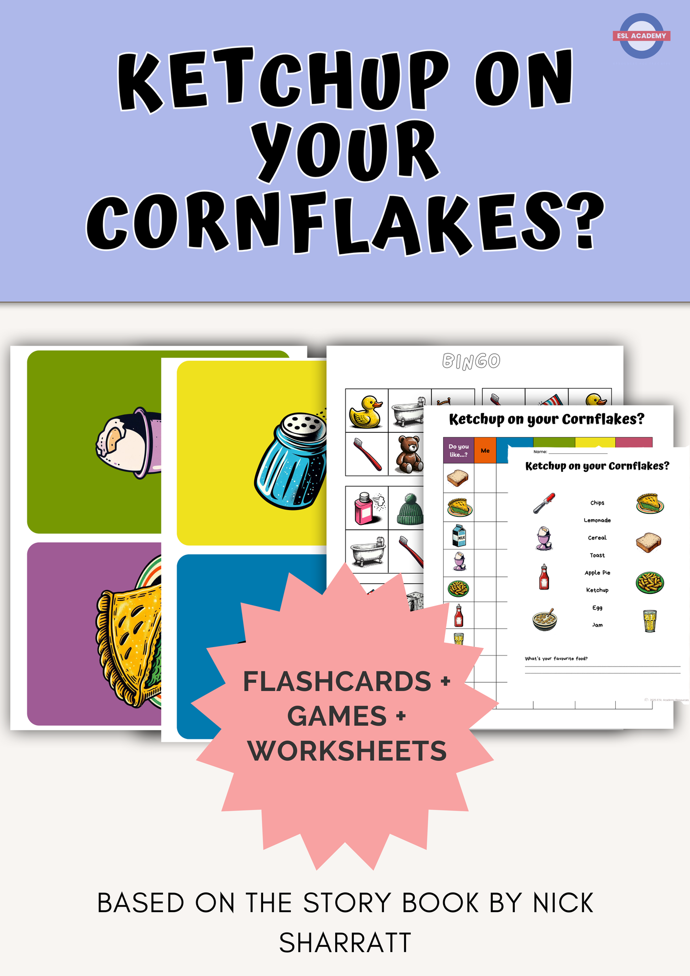 Ketchup On Your Cornflakes Resource Pack. Primary Kids. - material de ...