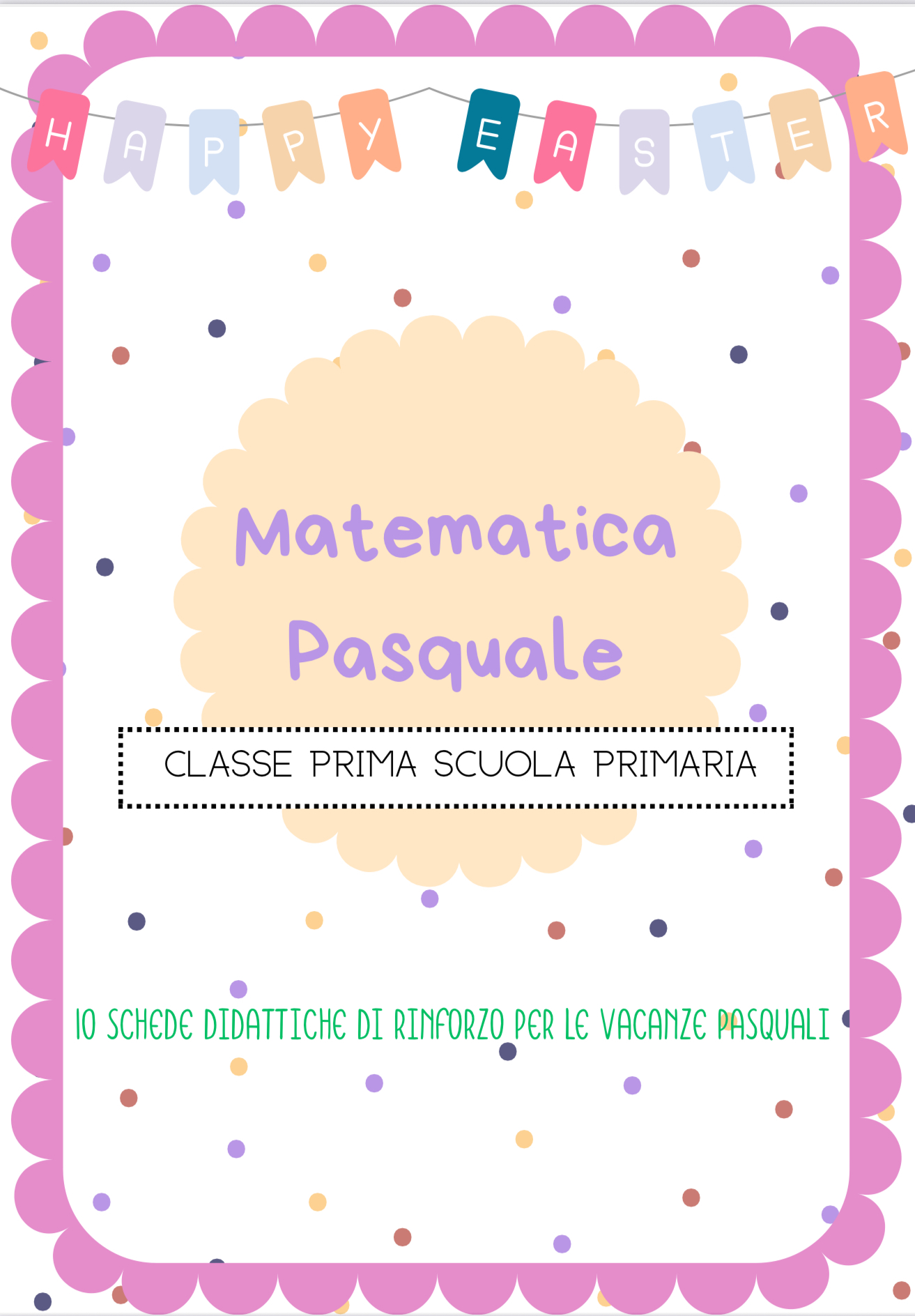 Matematica di Pasqua: Kit Ripasso per la Classe Prima - Materiale ...