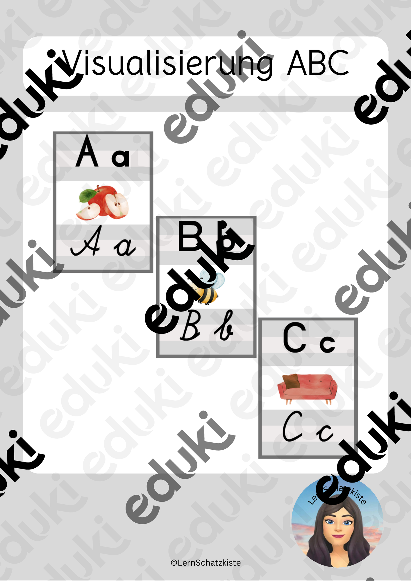 ABC-Visualisierung – Unterrichtsmaterial im Fach Fachübergreifendes