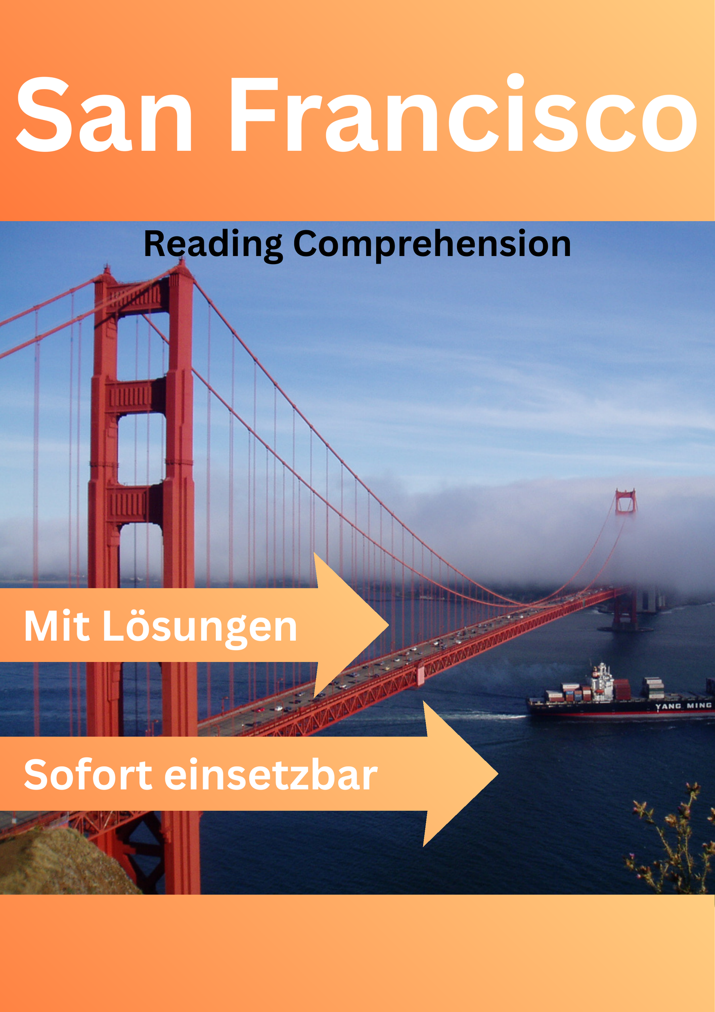 San Francisco – Englisch Reading Comprehension Worksheet ...