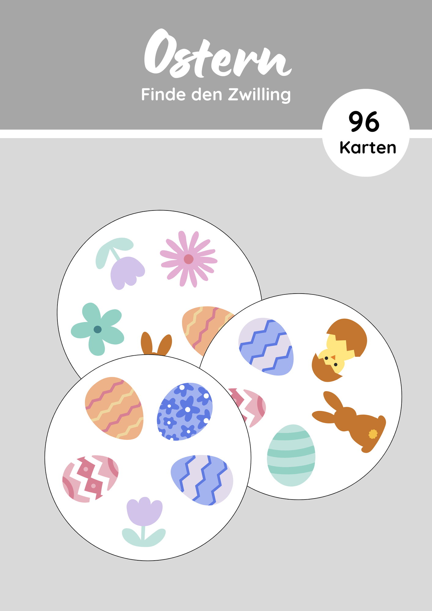 Finde den Zwilling - Ostern – Unterrichtsmaterial im Fach ...