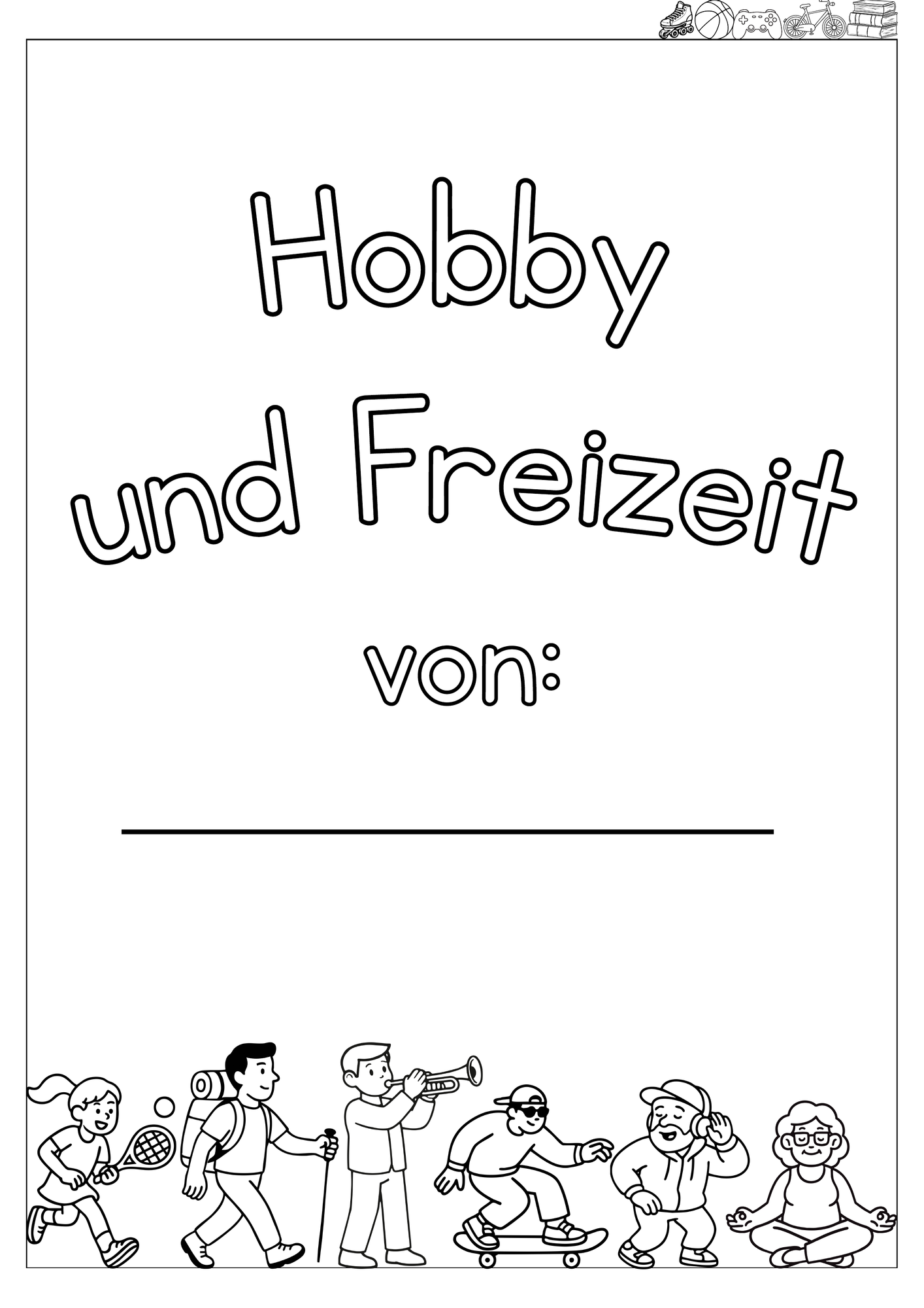 Hobby Und Freizeit Leer