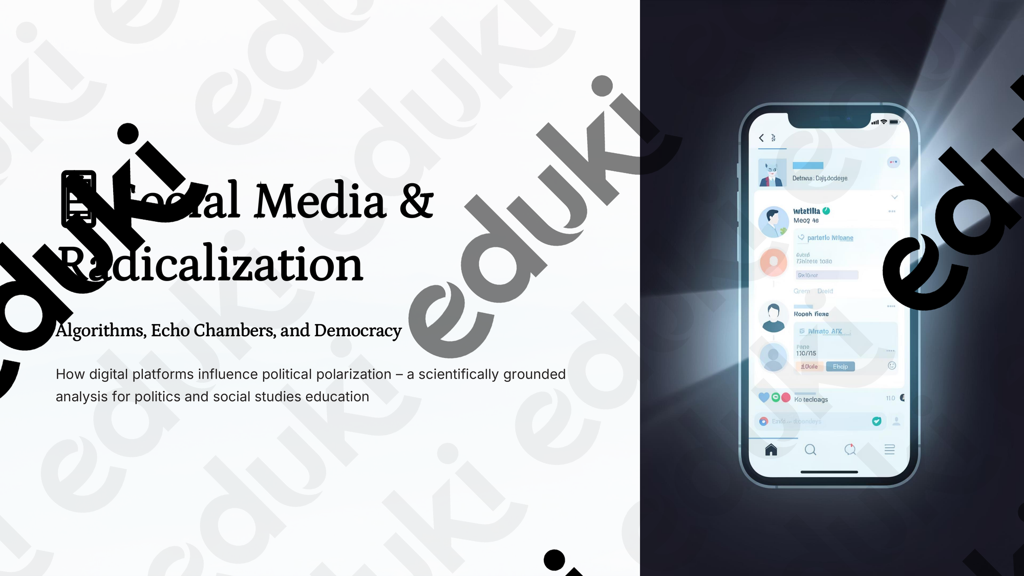 Social Media & Political Radicalization | LESSON – Unterrichtsmaterial ...