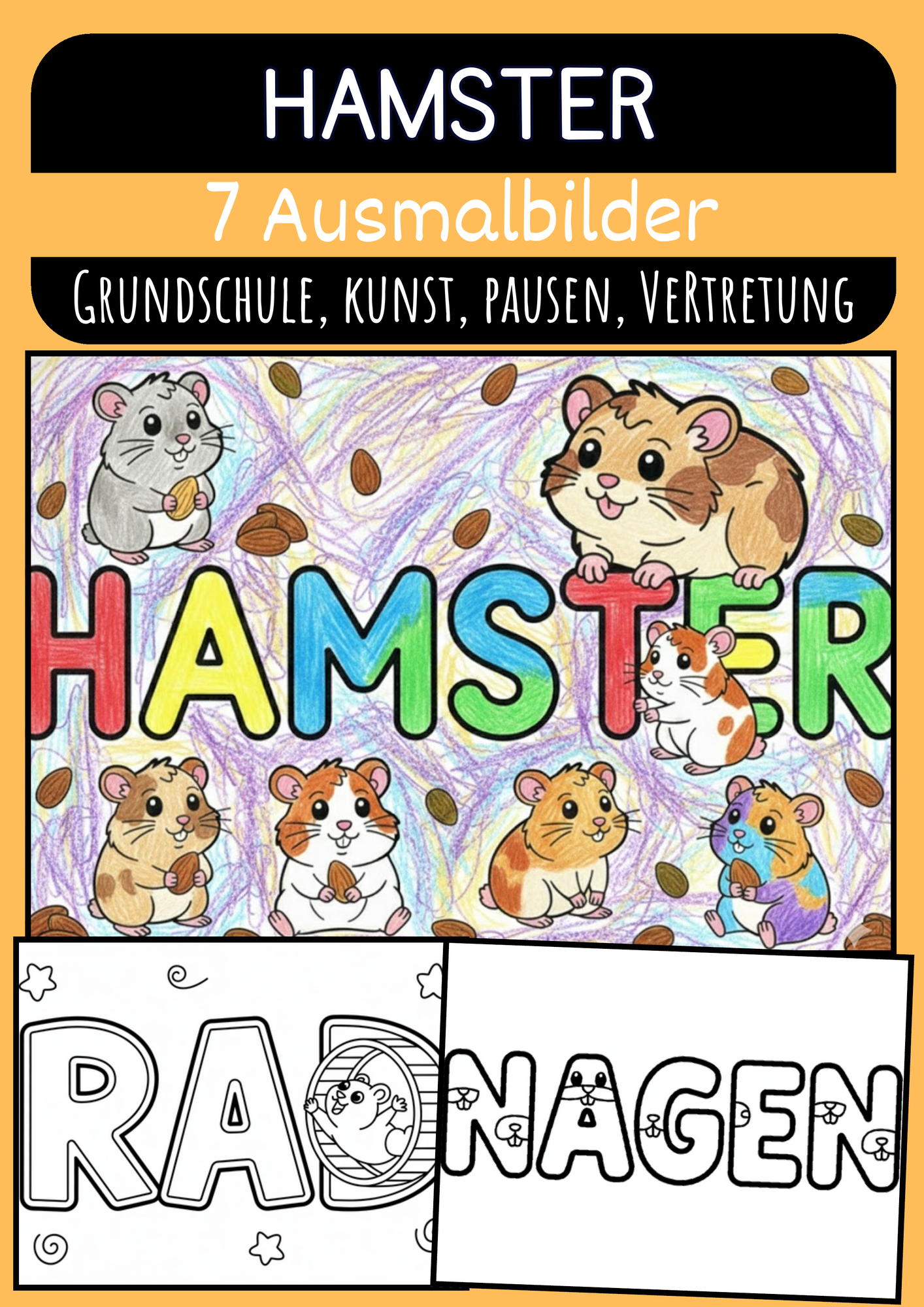 Hamster Bild Grundschule Ausmalbilder Hamster Grundschule ...