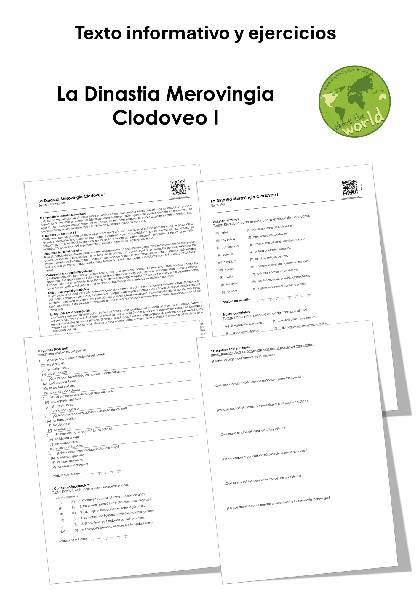 La Dinastia Merovingia Clodoveo I - material de la siguiente asignatura ...