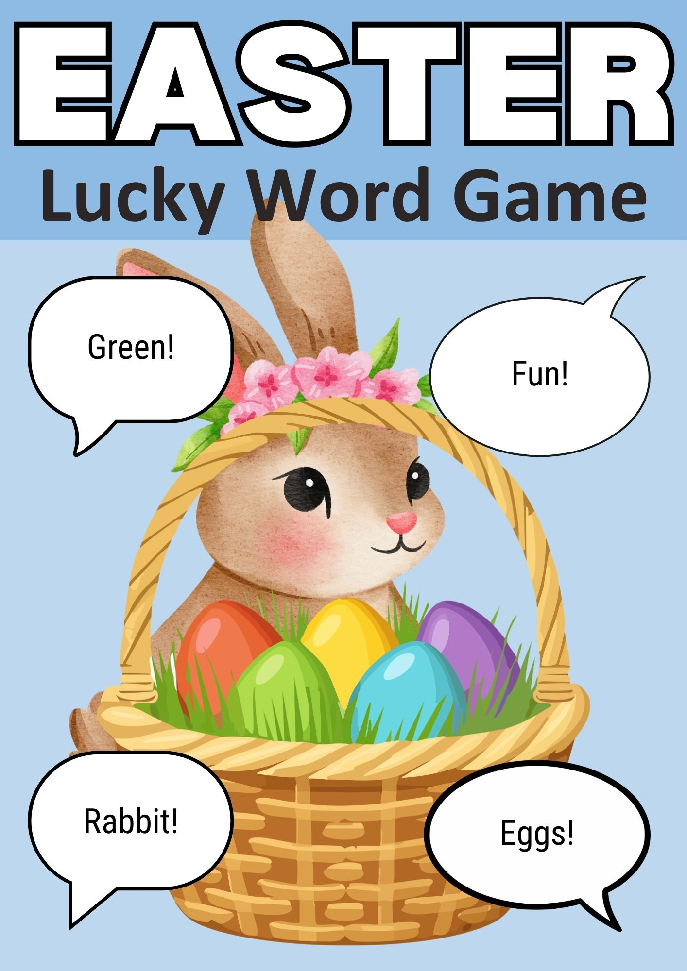 Lucky Words Easter Grammar Game (Grundschule) – Unterrichtsmaterial im ...