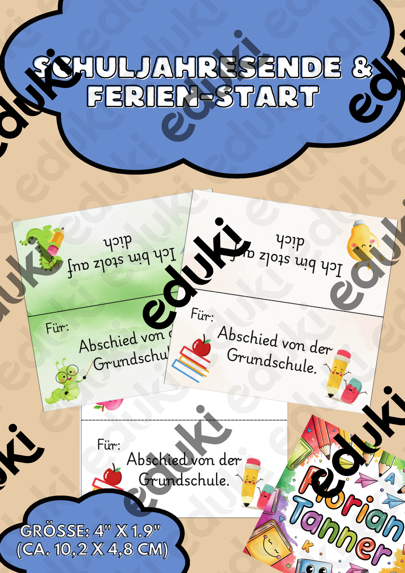 Tütenaufsätze Abschied | Grundschule – Unterrichtsmaterial im Fach ...