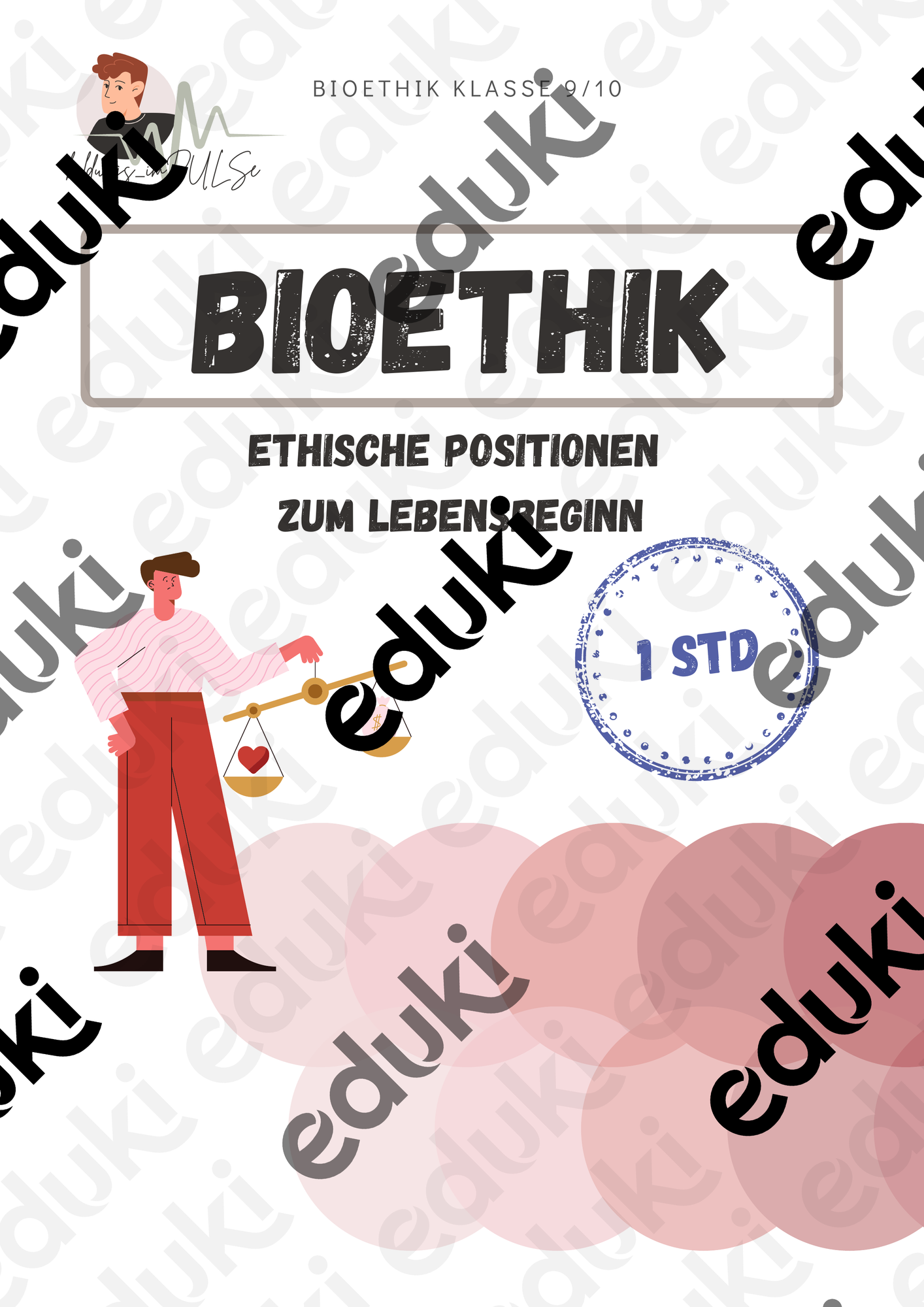 Ethische Positionen zum Lebensbeginn | Bioethik – Unterrichtsmaterial ...