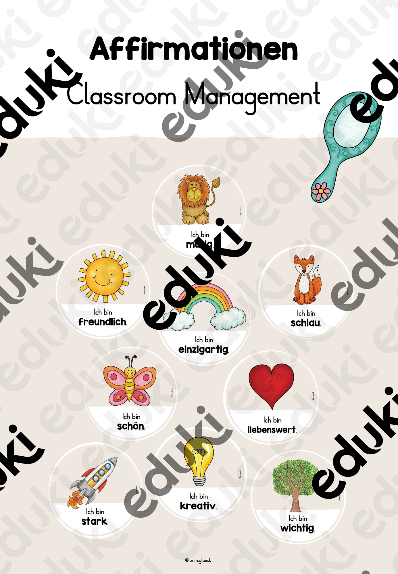 Affirmationen - Classroom Management – Unterrichtsmaterial im Fach ...