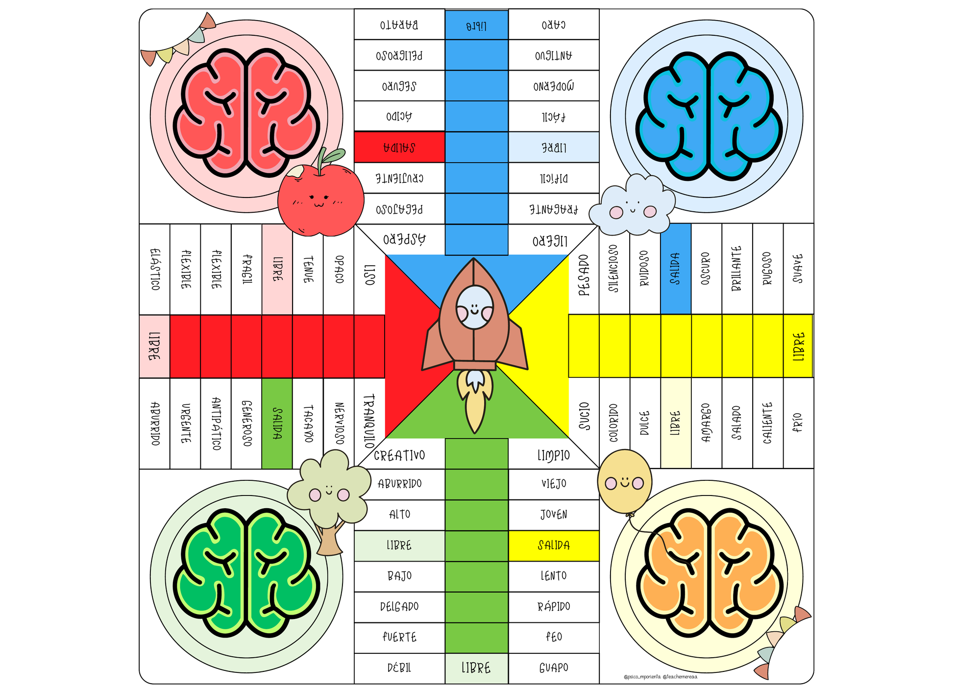 JUEGO 4 ESTACIONES LENGUA - material de la siguiente asignatura ...