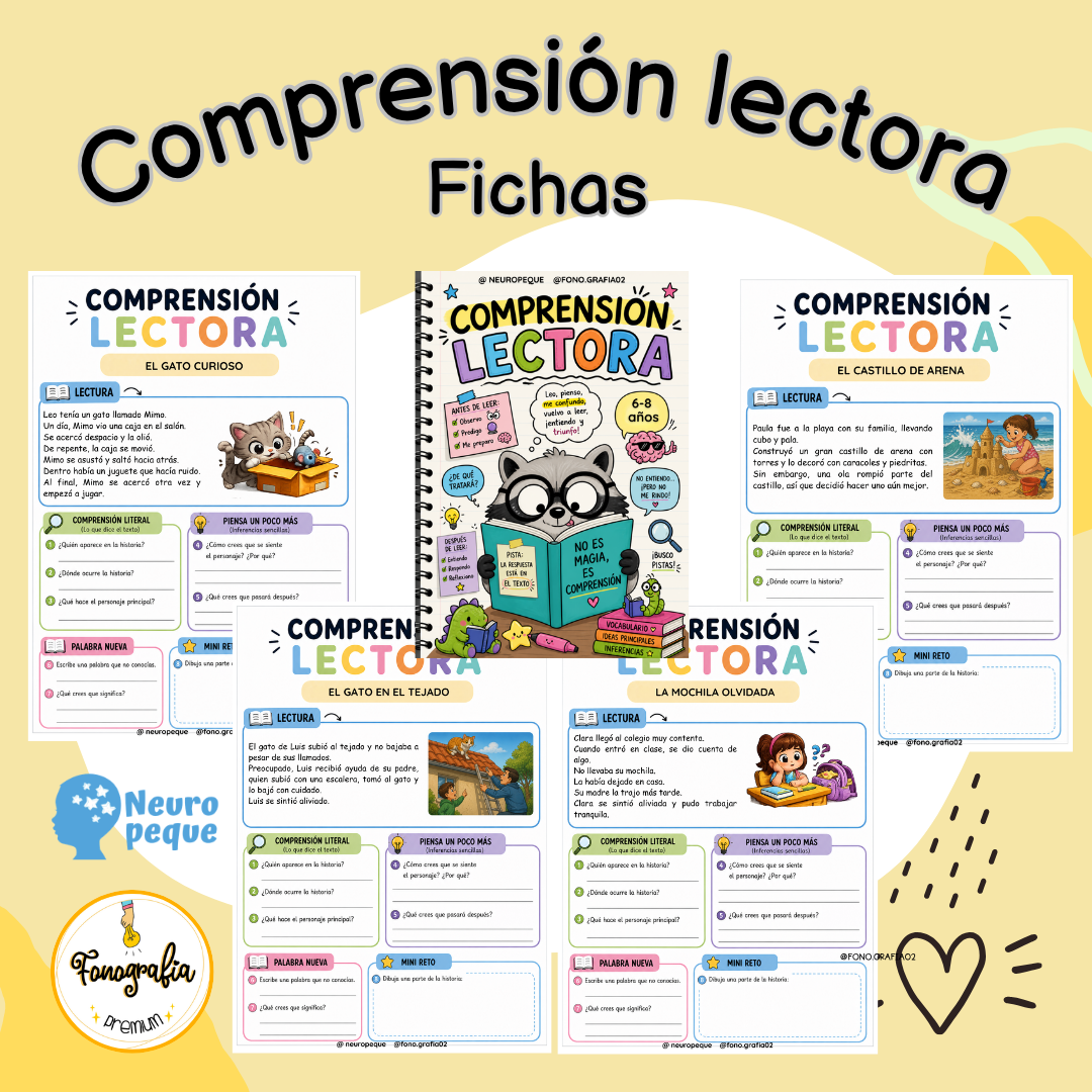 Fichas de comprensión lectora - material didáctico de las asignaturas ...