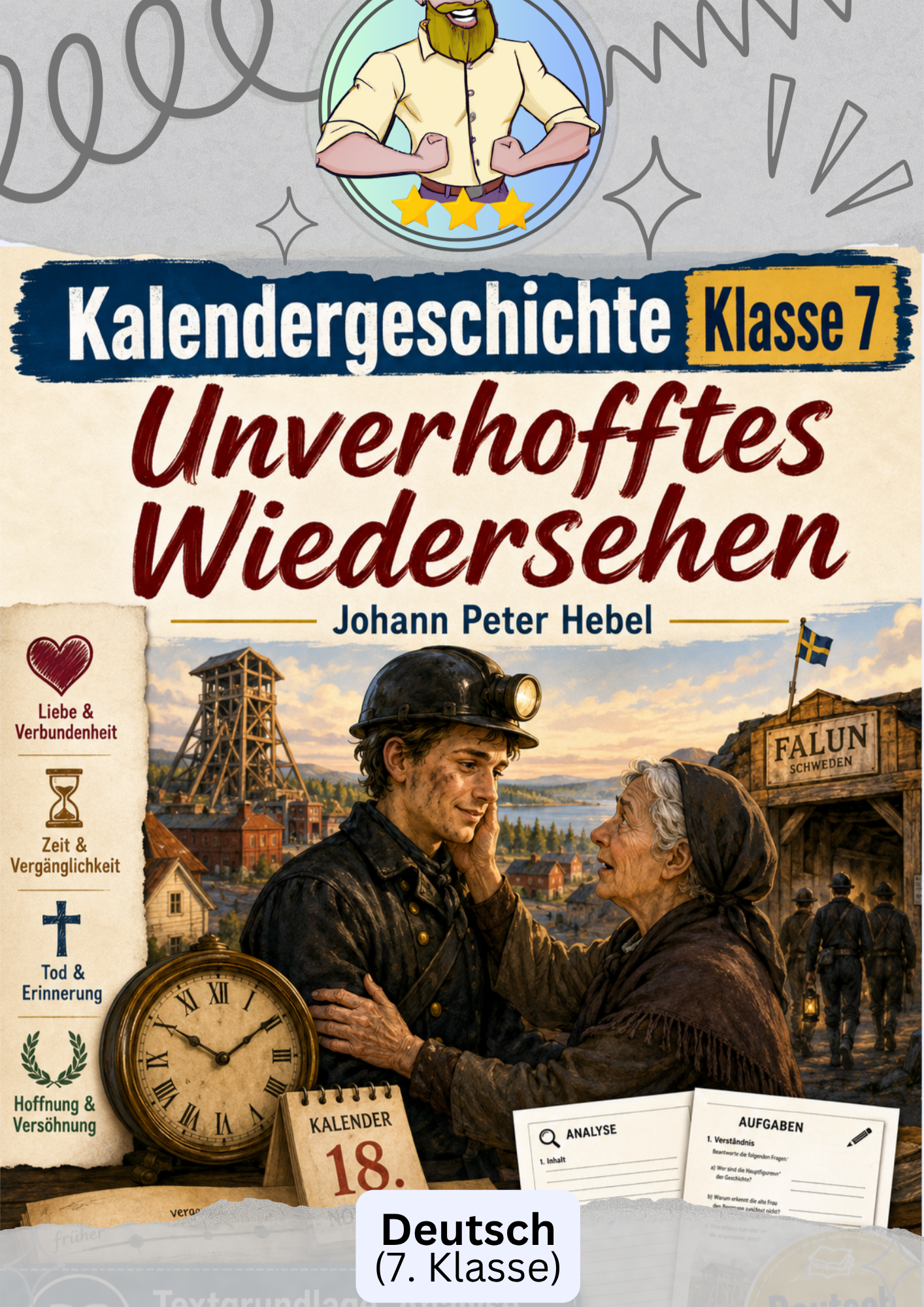 Kalendergeschichte Klasse 7 | Johann Peter Hebel – Unterrichtsmaterial ...