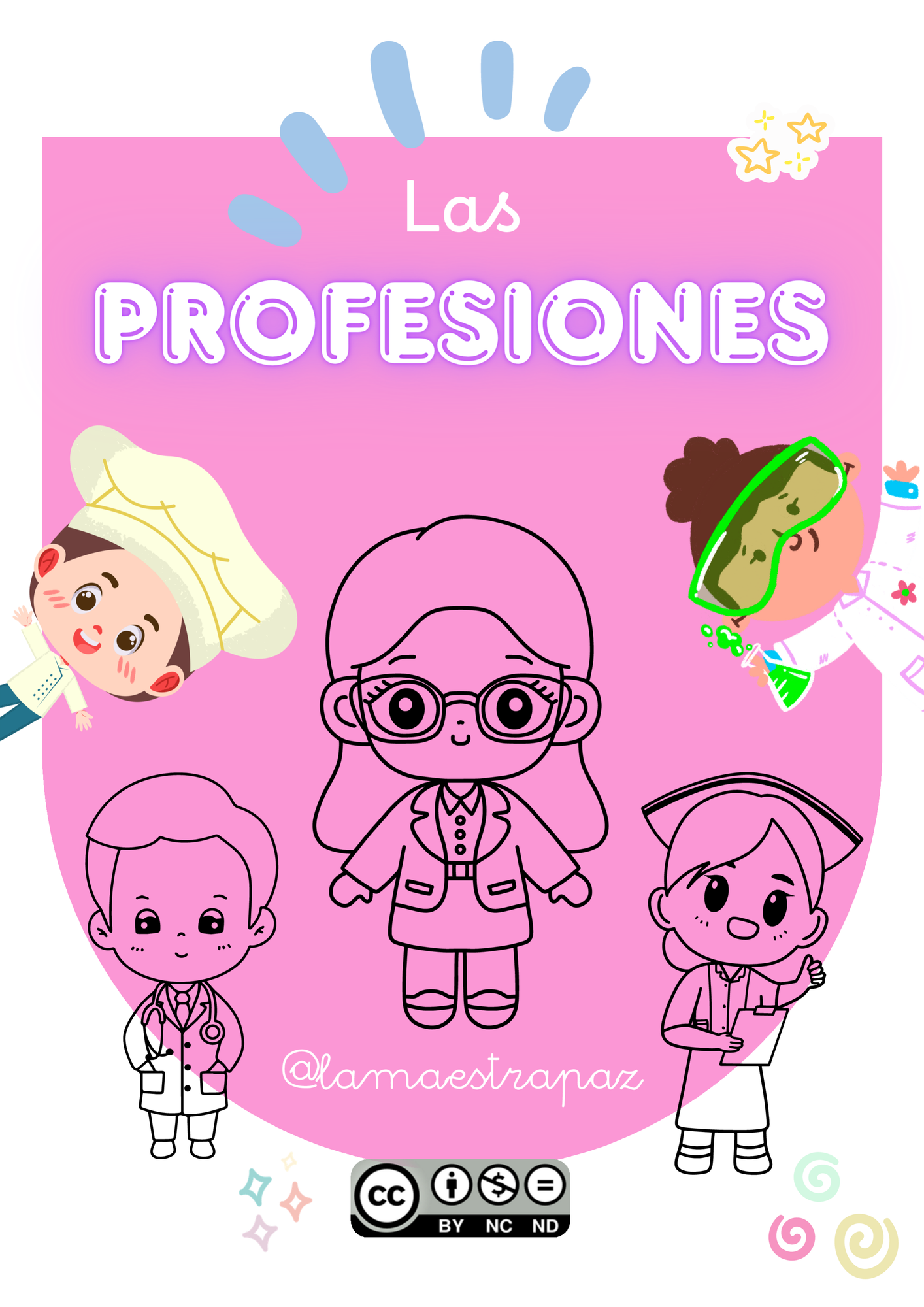 Las profesiones - hojas de trabajo - material de la siguiente ...