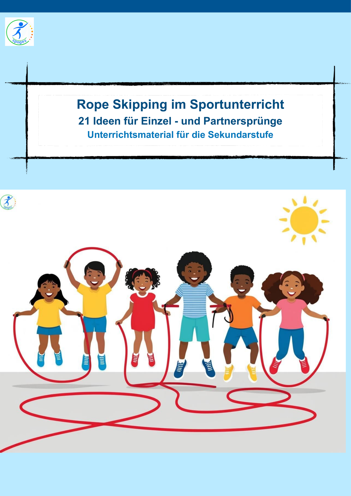 Rope Skipping im Sportunterricht - 19 Stationenkarten für die ...