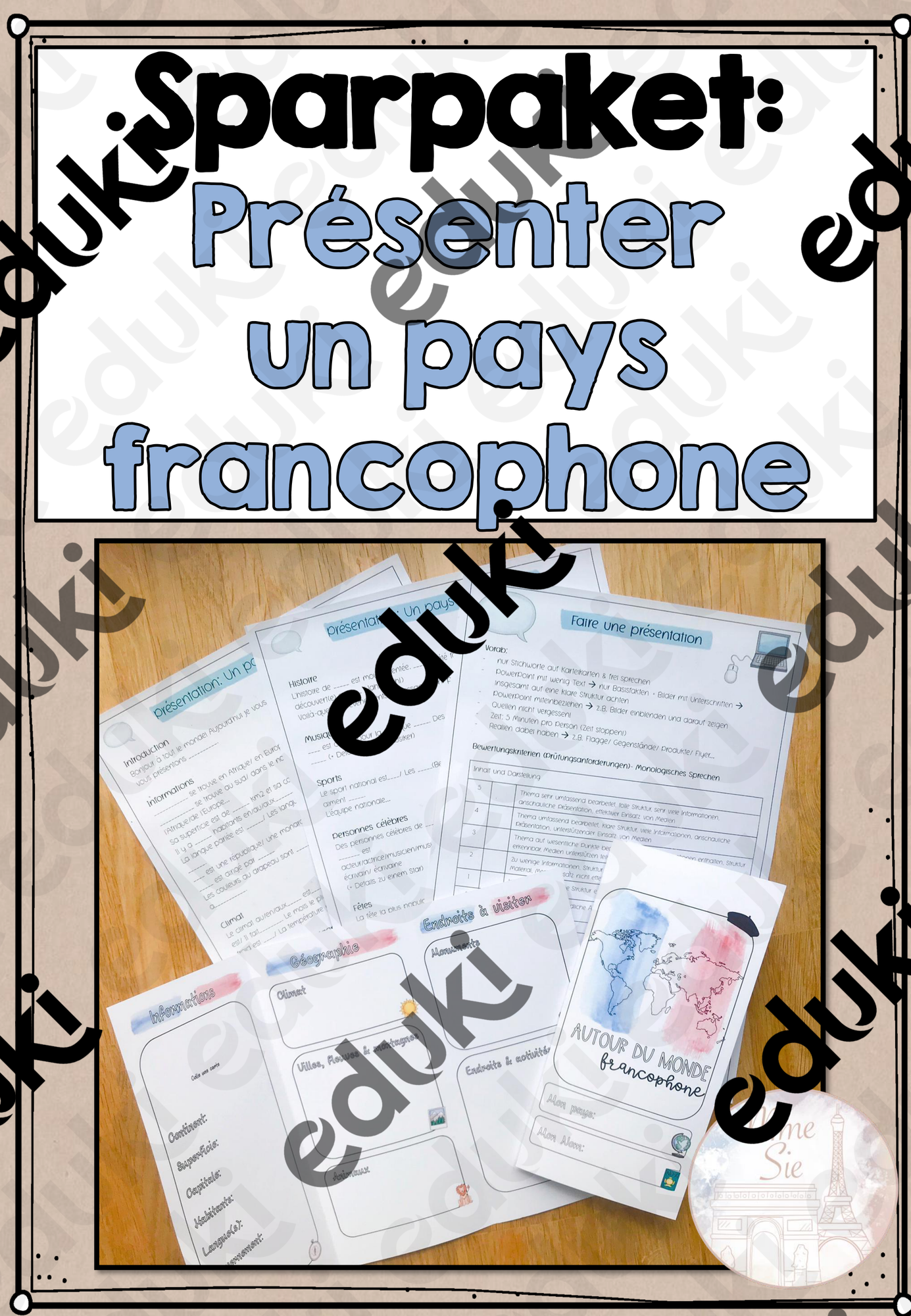 Présenter un pays francophone (Prüfungsvorbereitung A2 ...