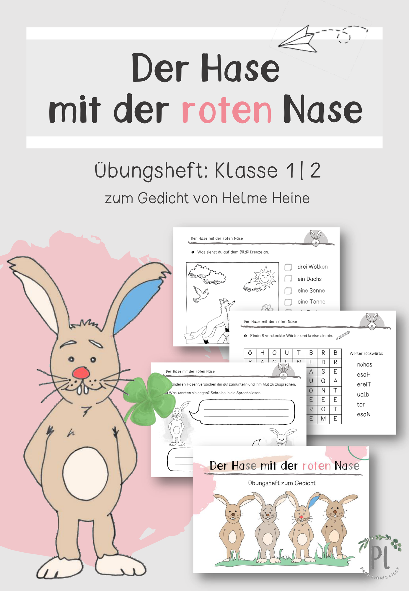 Der Hase Mit Der Roten Nase Grundschule