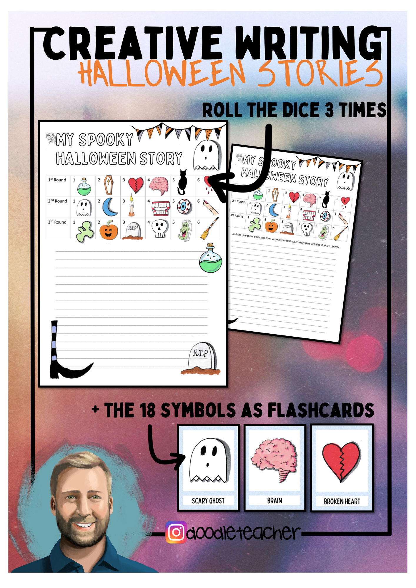 Halloween - Creative Writing / Flashcards - material didáctico de las ...