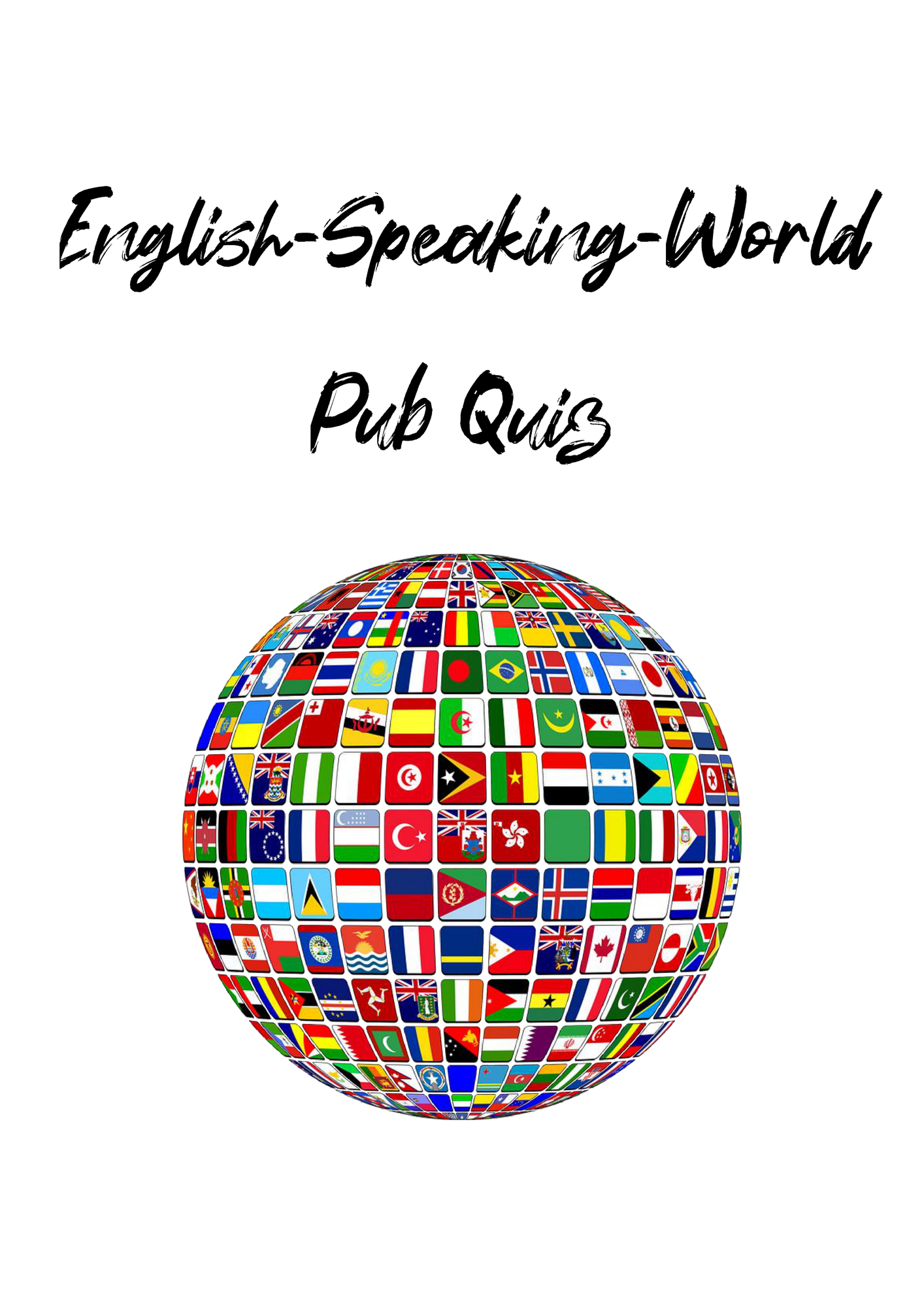 The World Speaks English Pub Quiz - Ready to Use – Unterrichtsmaterial ...